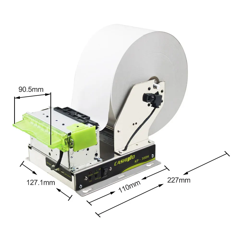 Cashino Kp-300v Kiosk Thermal Printer With Thermal Paper Of Thermal Dot ...