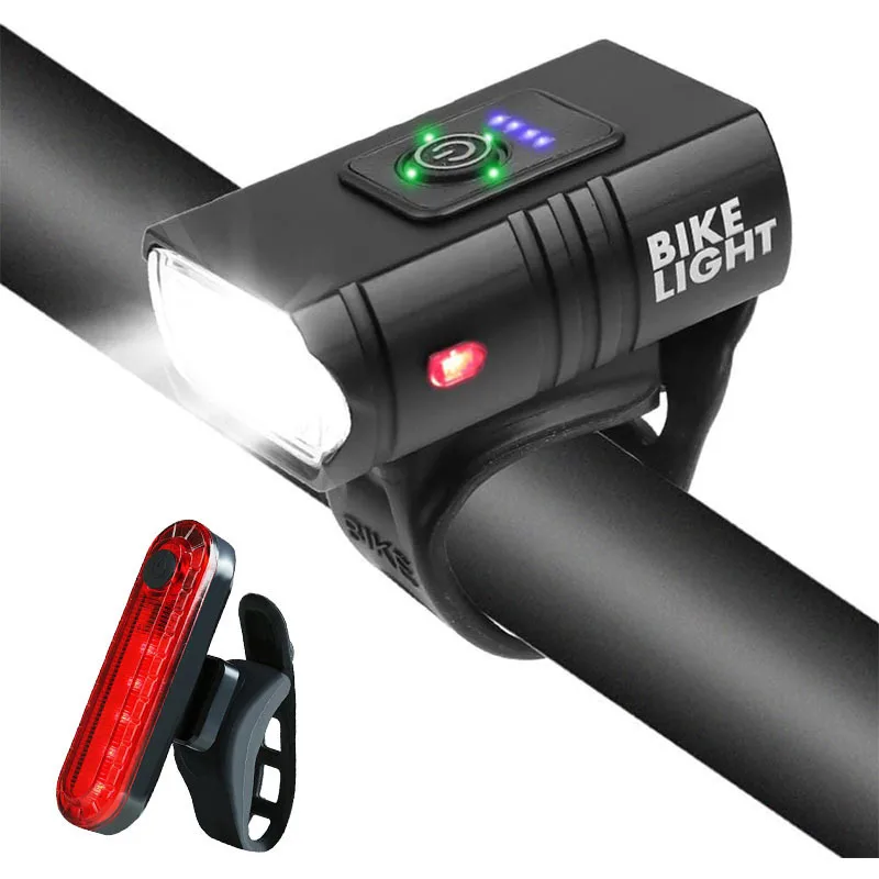 Customized Outdoor Riding Equipment Usb Rechargeable Bike Light Led ...