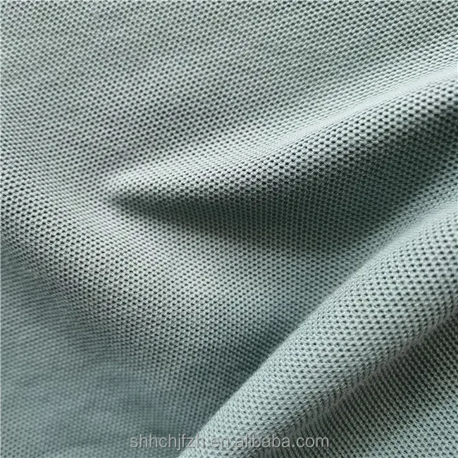 P/D Cotton Pique Fabric for Polo T-Shirts - 100% Organic