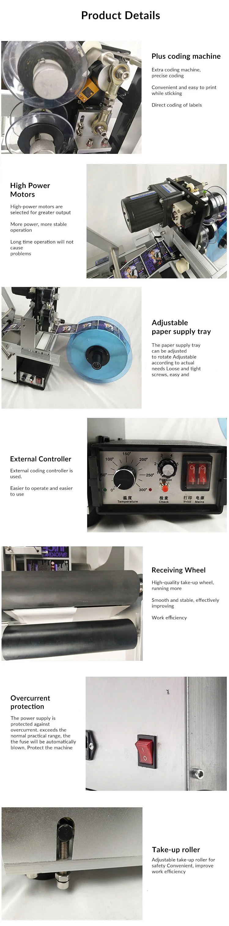 Makwell Mt-50 Semi-automatic Hand Press Round Bottle Label Production ...