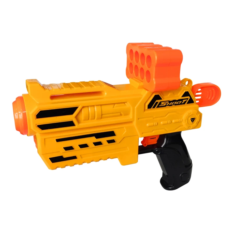 Safe Toy Gun with Soft Bullets - Fun for Kids & Adults
