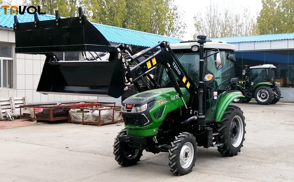 4*4 Compact Tractors with Front End Loaders & Backhoes