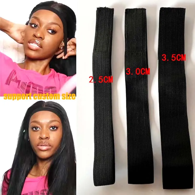 Dansky Hook And Loop Style Hair Band 35mm Black Elastic Band Easy To ...