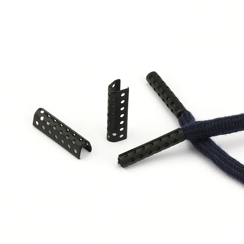 Engraved Logo Metal String Tips/metal Lace Tips /belt Metal Tip End On ...