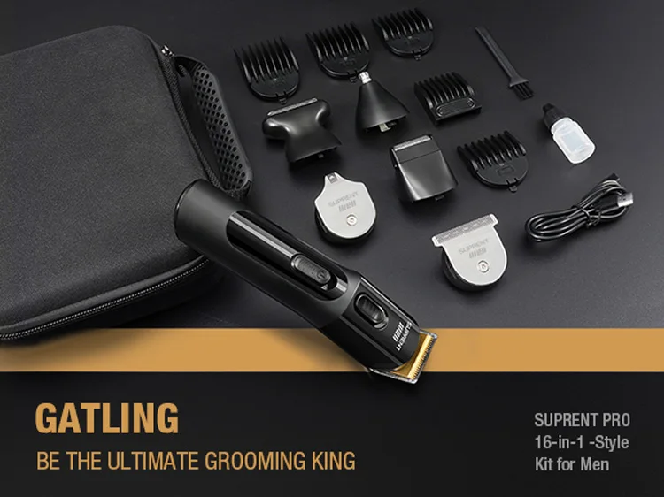 6 In 1 Electric Mens Face Facial Beard Nose Body Hair Trimmer Clipper ...