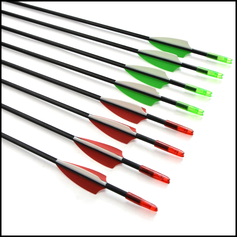 SHARROW Fiberglass Arrows - Precision for Hunting & Practice