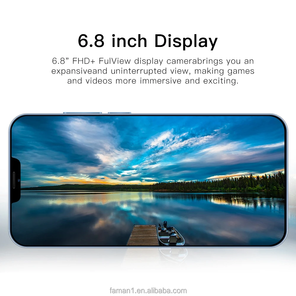 Wholesale 5g Smartphone 16g+1tb Dual Sim Smart Phone 6.5 Inch Android ...