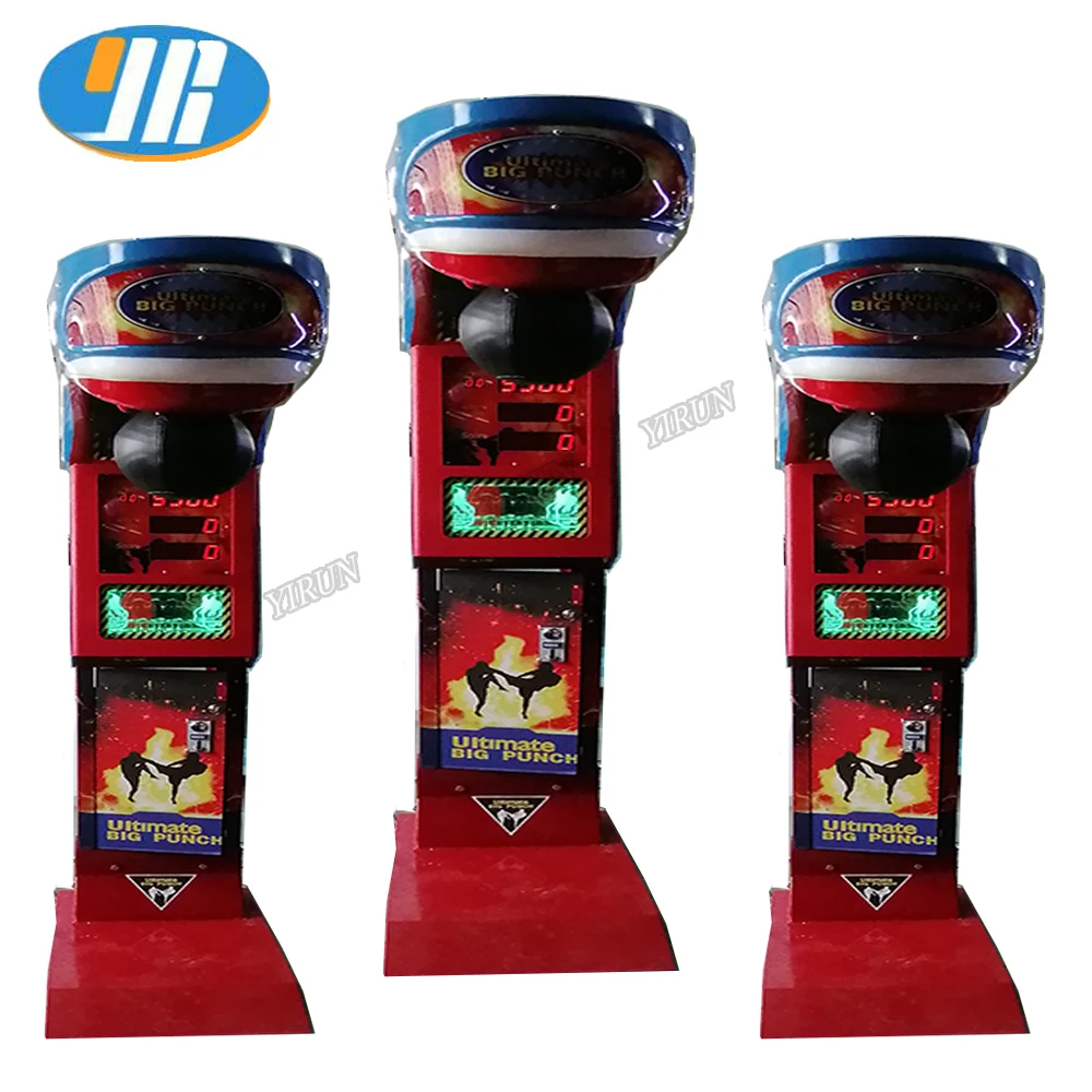 Ultimate Big Punch Boxing Game Machine Cheap Coin Operated Digital ...