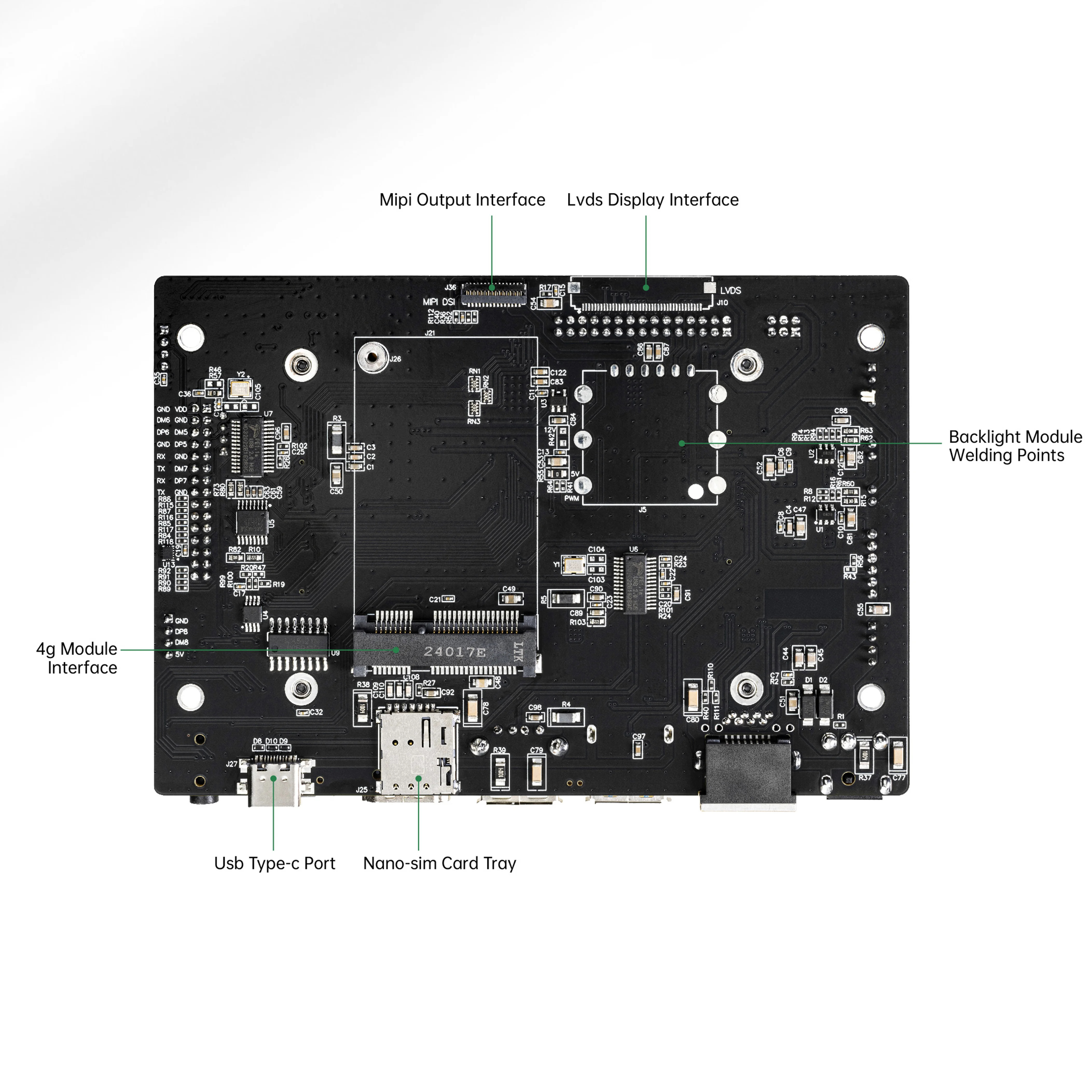 DIT Industrial Mini Development Board SBC Ubuntu RK3588XBLC DDR 4GB ...