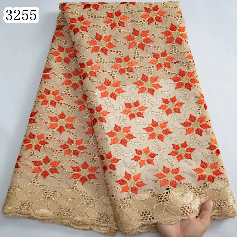 3255 High Quality Swiss Voile Lace In Switzerland 2023 5yards African ...