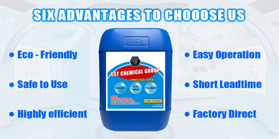 Long Term Effect Passivation Agent Rust Proof Chemical For Martensitic ...