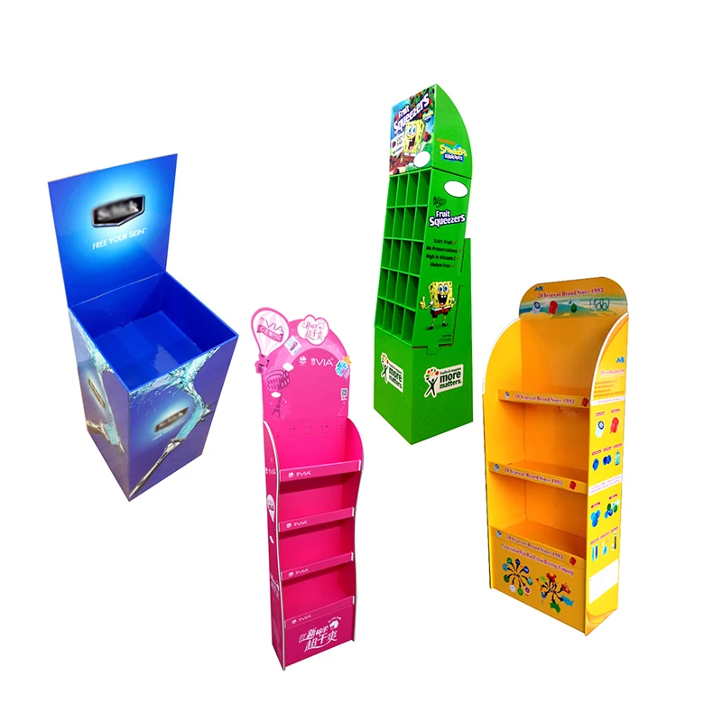 Custom Countertop Display Stand Promotional Shelf Pdq Counter Template ...