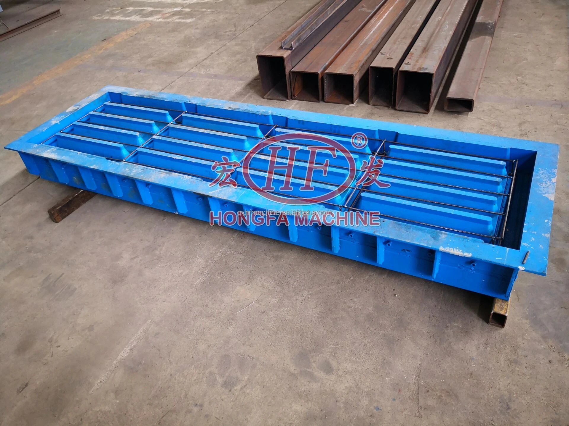 Cattle Slats Concrete Slat Production Line Pigs Concrete Slats Machine ...