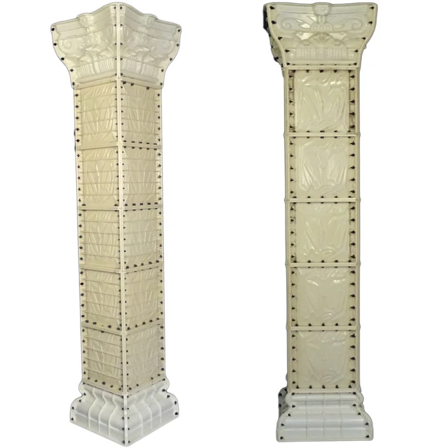 Alibaba.com: Roman Gate Pillars Beige 4ft Cement Mold, White Roman ...