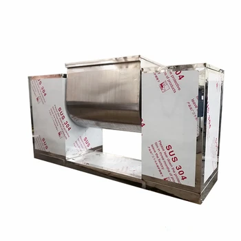 Horizontal Trough Ribbon Blender For Food Chemical Dry Powder Mixer ...