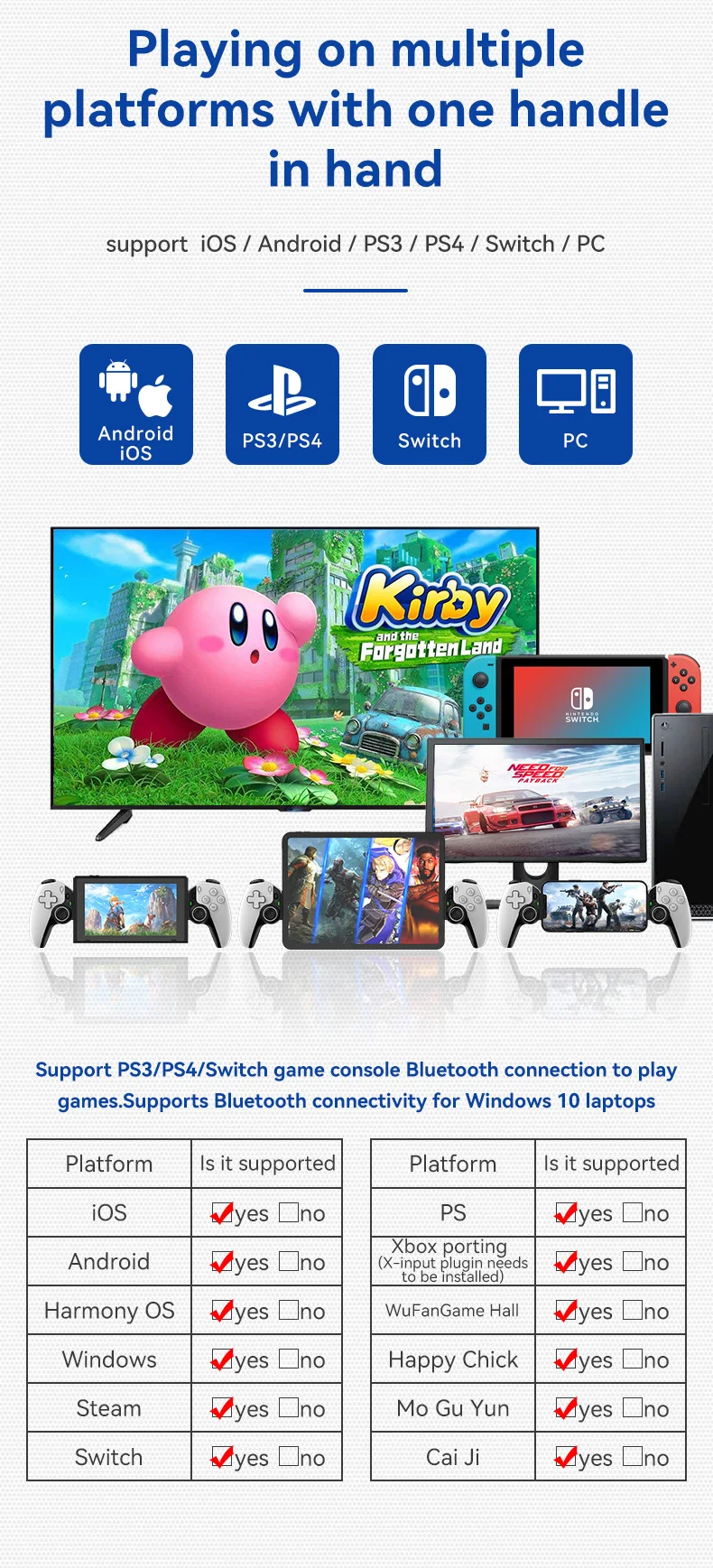 Portal Gaming Controller Bsp D9 Mobile Phone Gamepad For Android Ios ...