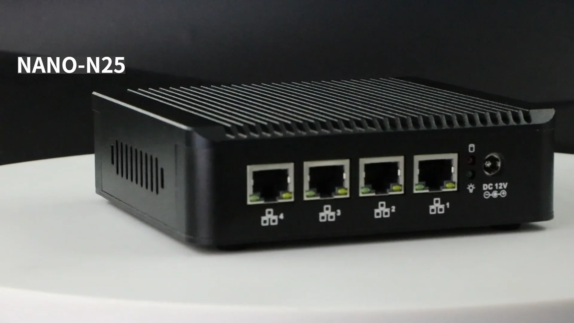New Pfsense Firewall Router J4125 Quad Core Micro Firewall Pc 2.5g 4 ...