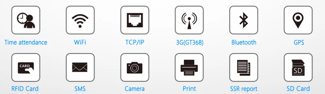 Strength Store Gt168 Time Portable Fingerprint Time Attendance Access ...