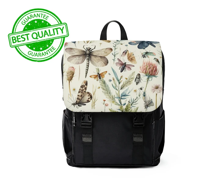 Cottagecore Backpack Moth School Wildflower Backpack Women Gift Witchy ...