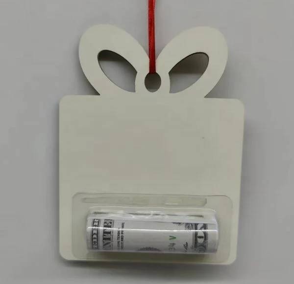 Blanks MDF Sublimation Gift Card Cash Card Money Card Holder