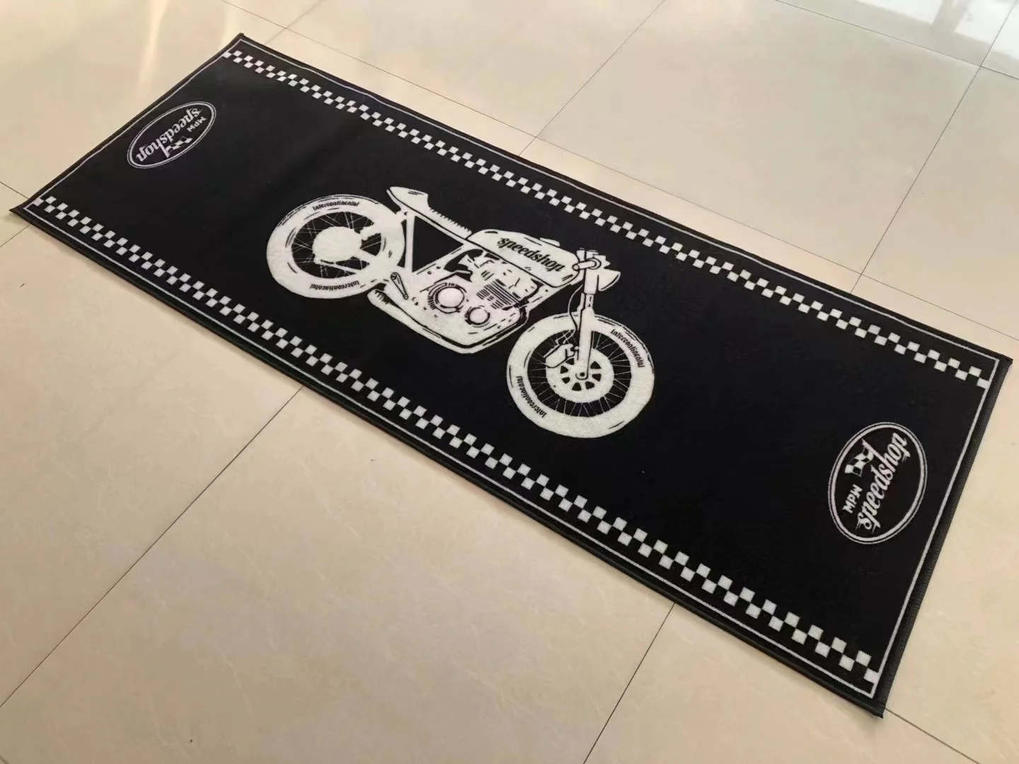 Yamaha Custom Nylon Nitrile Logo Indoor Outdoor Rubber Mat