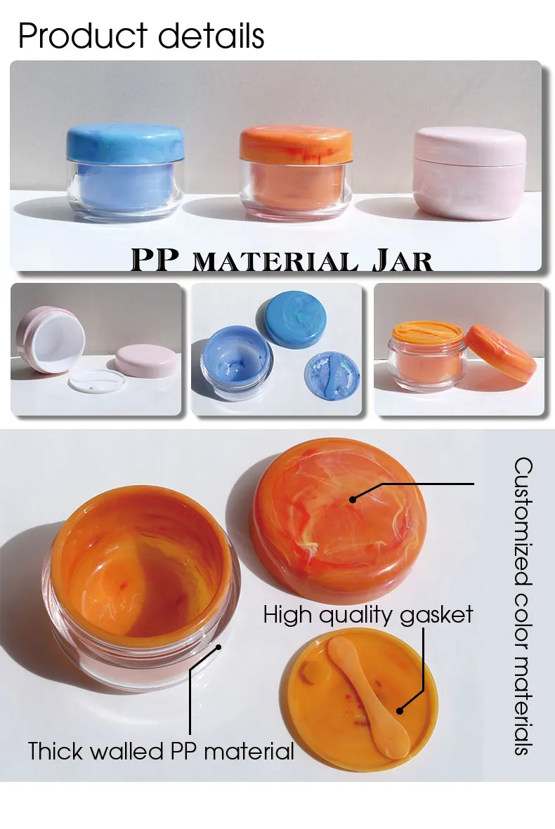 Cute Lip Balm Container Face Cream Jar Makeup - Chunbai