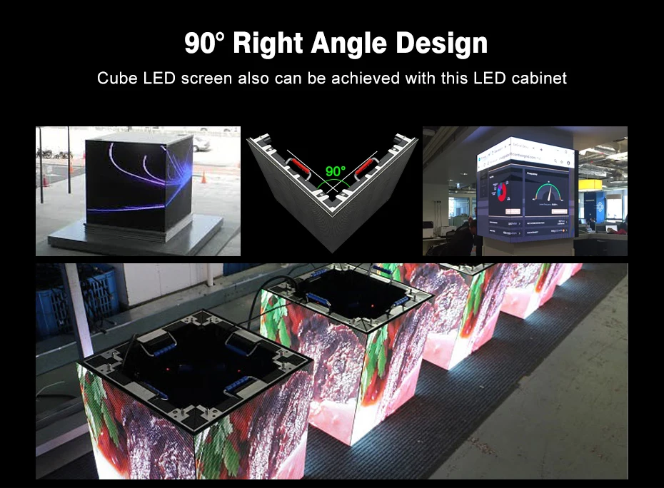 10ft X 8ft Indoor LED Screen P2.976 P3.91 P4.81 for Giant Event ...