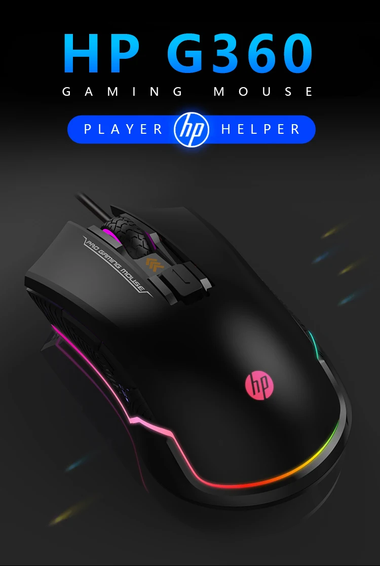 HP G360 Gaming Mouse - Precision and Programmability