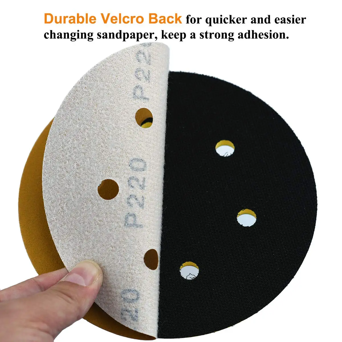 6 Inch Gold Sanding Disc - Versatile Abrasive Solutions