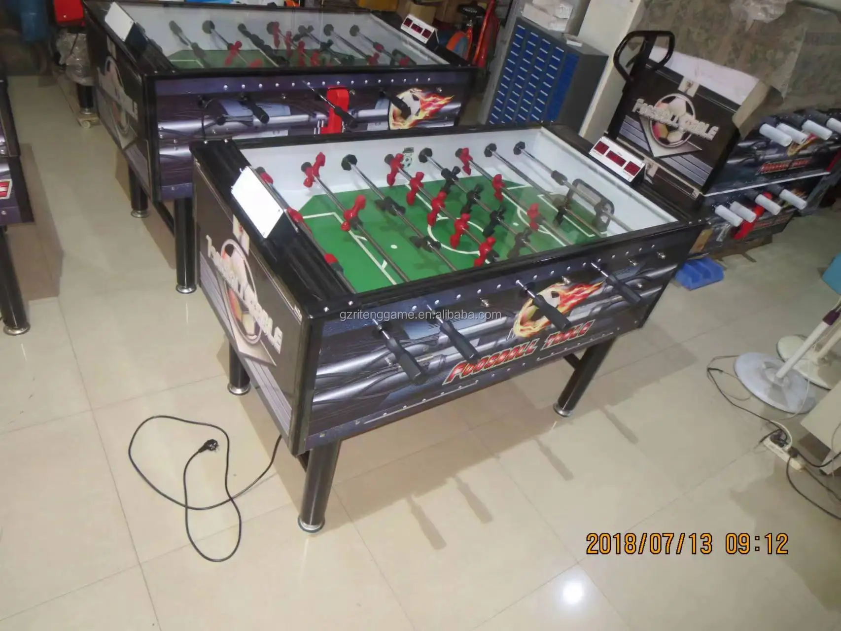 Coin Operated Football Arcade Game Machine for 2 Players, OEM