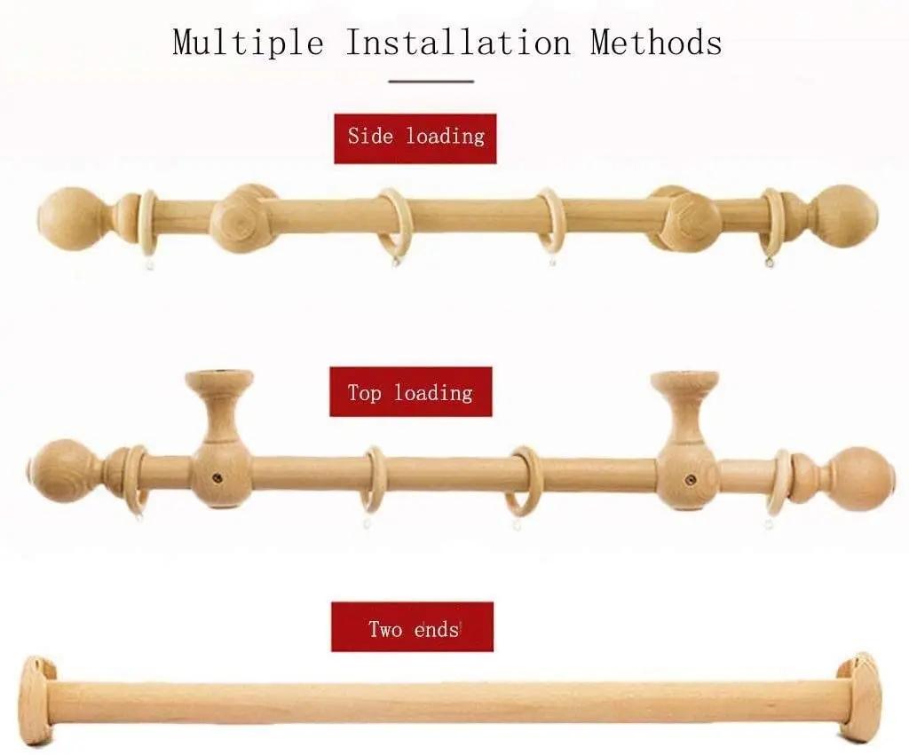 Double Curtain Rod Bushing - Stylish Home Decor Solutions