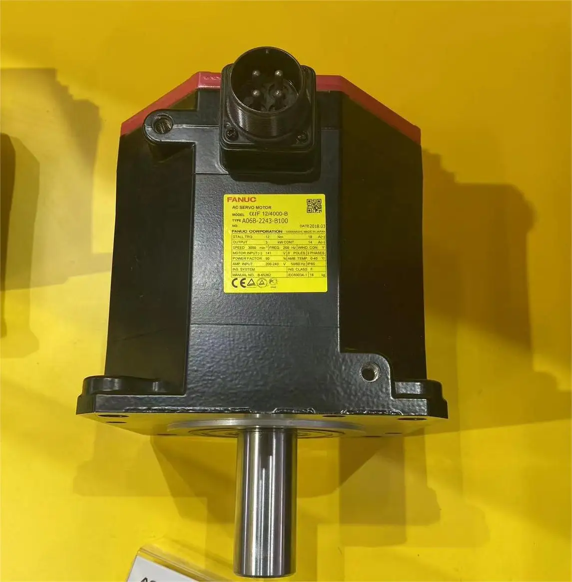 Fanuc Motor Original CNC PLC AC Servo Motor A06B-2243-B100