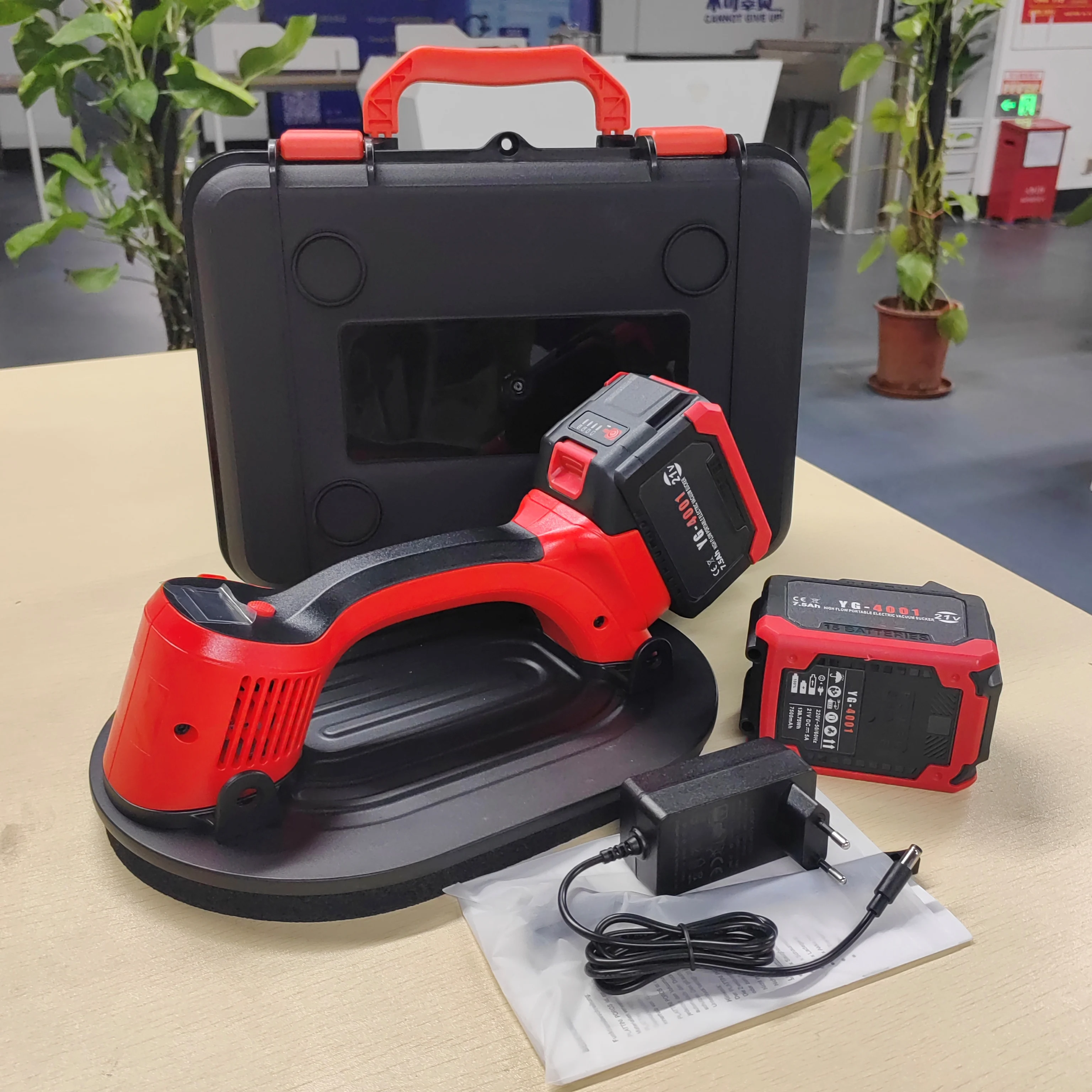 Easytech Electric Vacuum Suction Cups for Glass Stone Paving Slabs ...