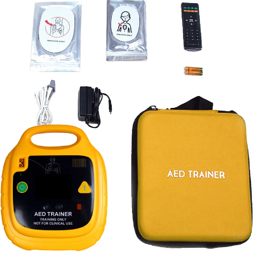 Latest AED Defibrillator Emergency Trainer for CPR Training Nurse ...