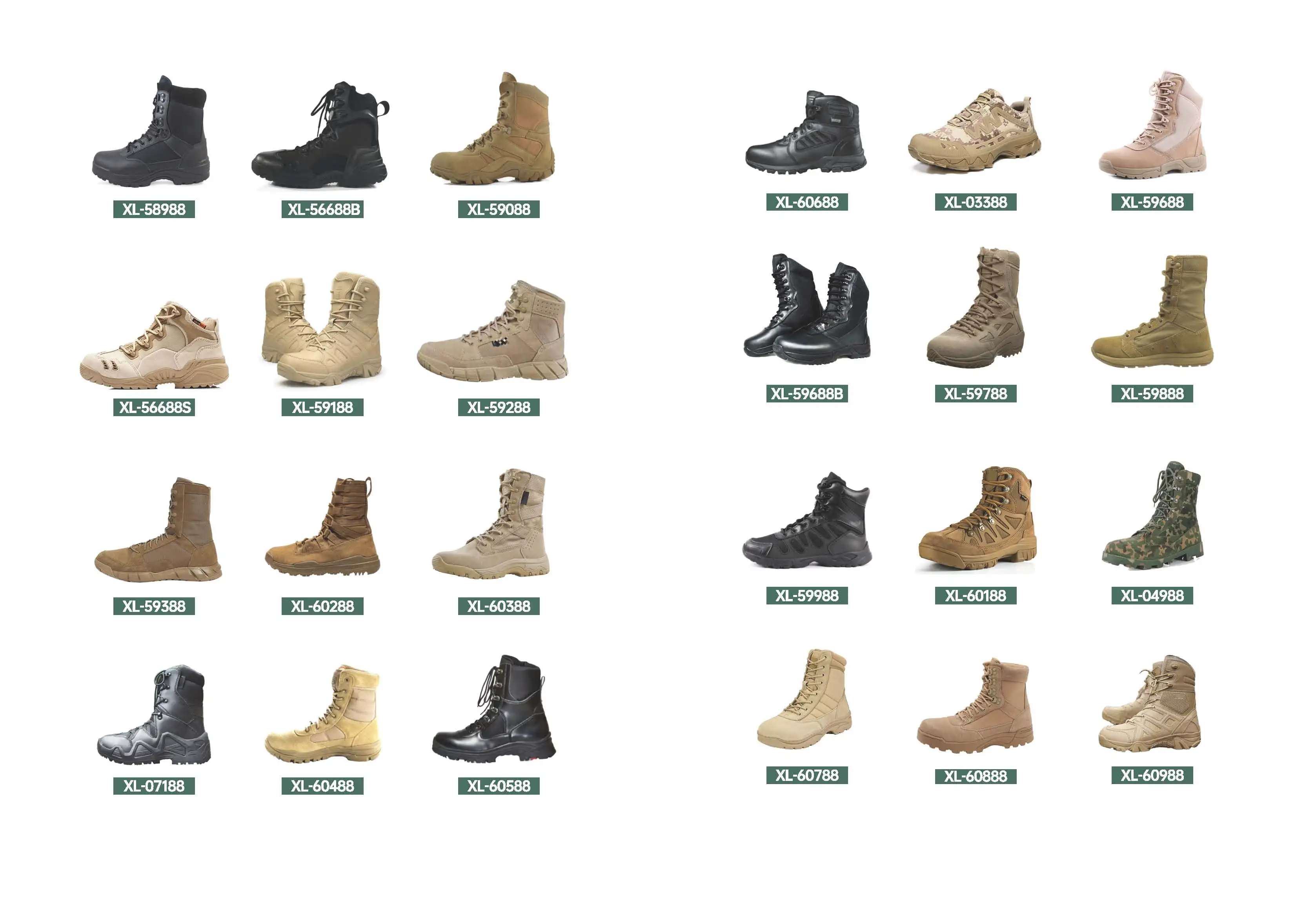 Domineering Men Tactical Boots - DF0726 5AA UZMK AS33 High Cut Hiking ...