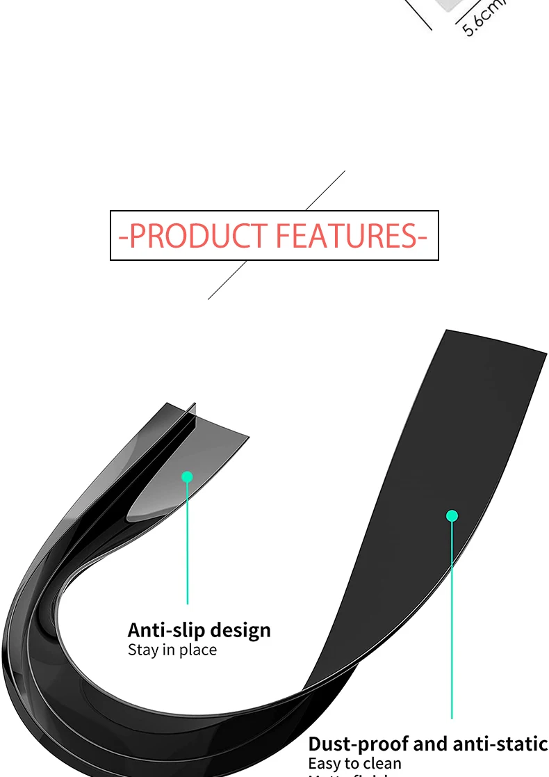 21 Inch Rubber Slit Strip Cooktop High Temperature Oil Resistant Single ...