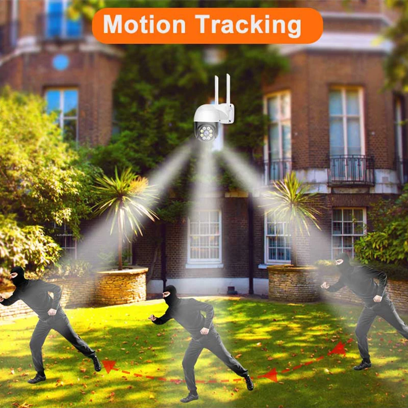 2mp Security Cctv Cameras Video Surveillance 1080p Outdoor Wifi Ip ...