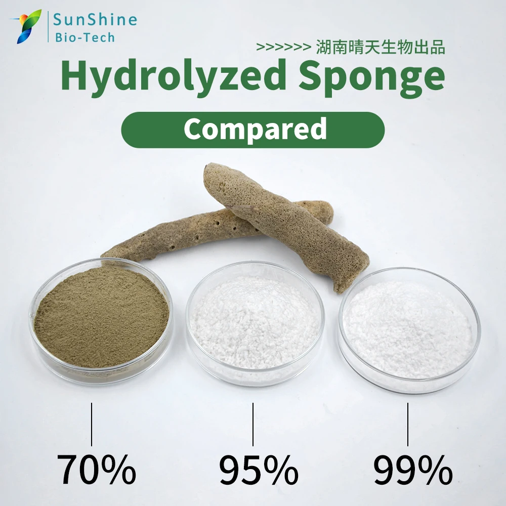 Cosmetics Component Hydrolyzed Sponge Glycoside Spongilla Spicules Powder