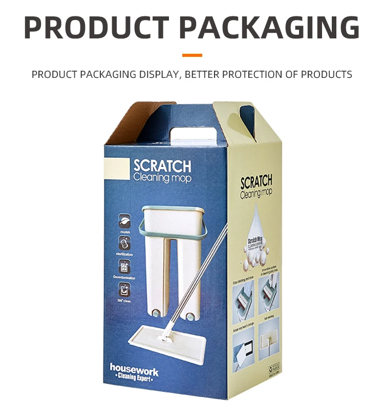 Cheap Price European Style Floor Cleaning Mop Squeeze Flat Mop And ...