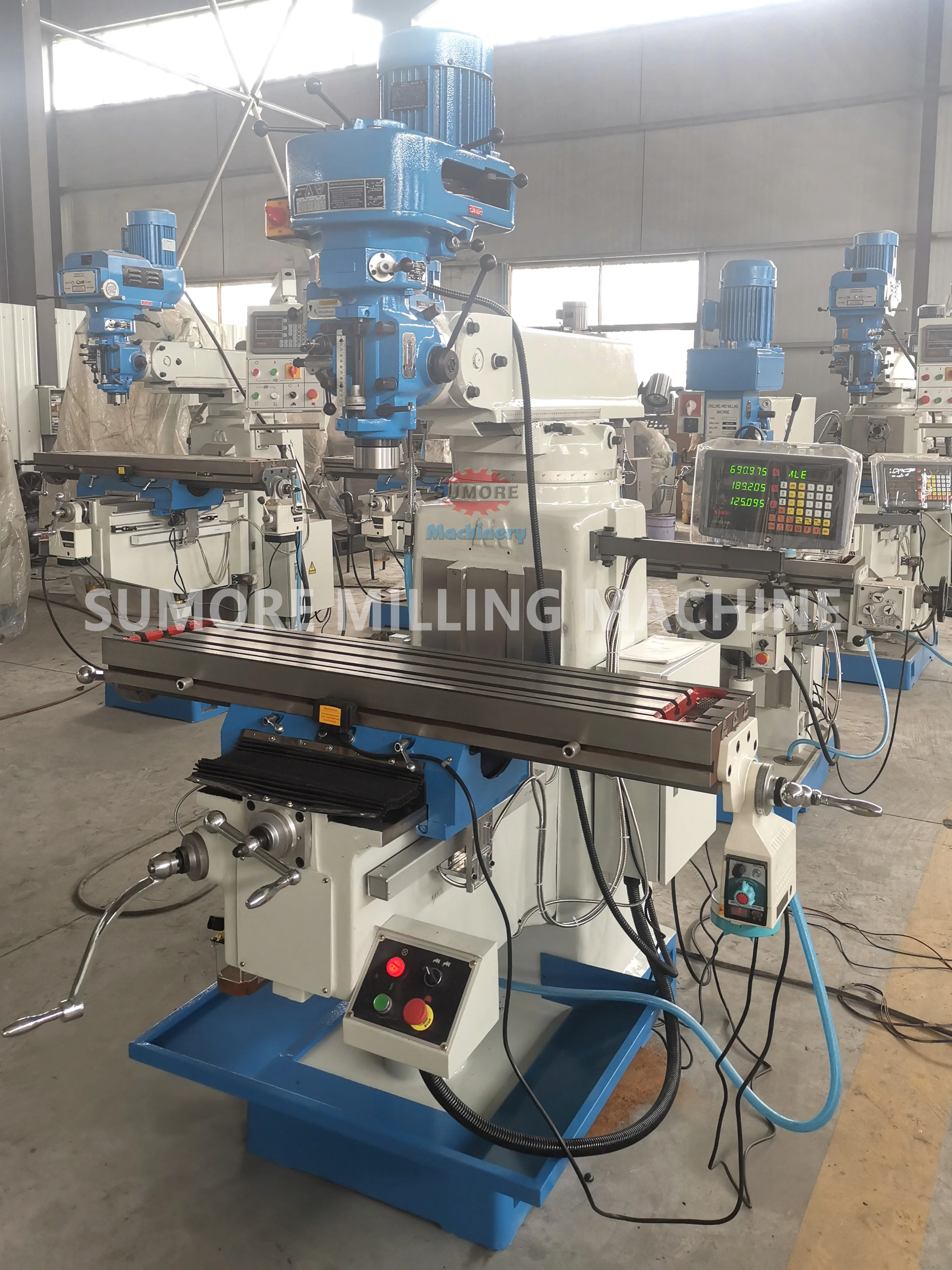 Sumore Sp2242 Universal Milling and Drilling Machine X6325 3 Axis ...
