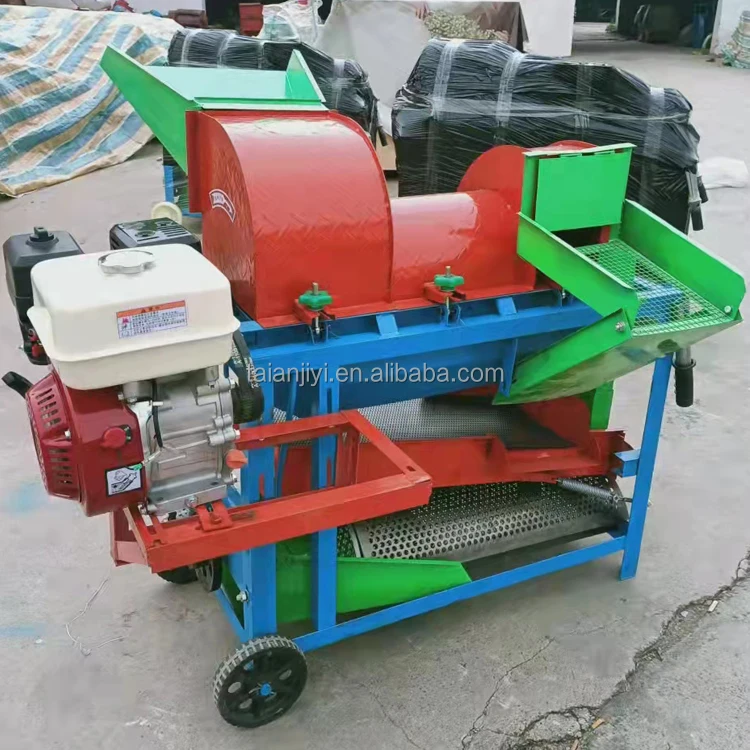 Small Household Soybean Corn Sheller Threshing Machine Rice Machine ...