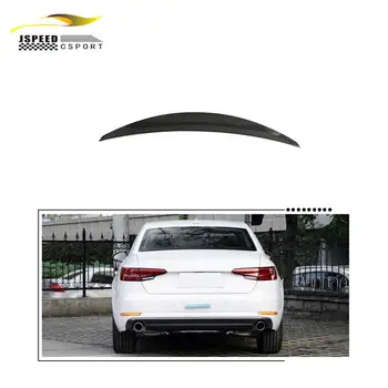 Carbon Fiber Rear Trunk Spoiler For Audi A4 B9 Quattro S Line S4 Sedan ...