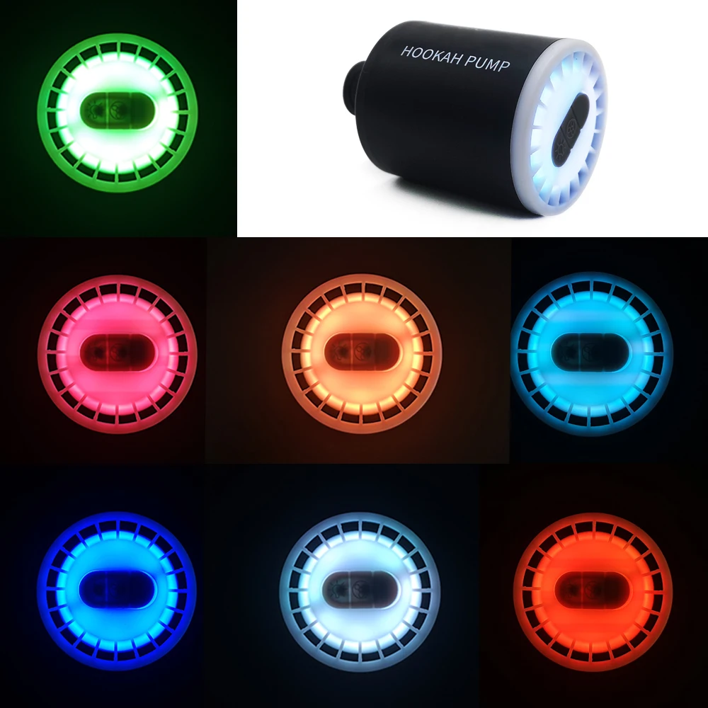 Electronic Hookah Pump - Portable Shisha Starter with LED