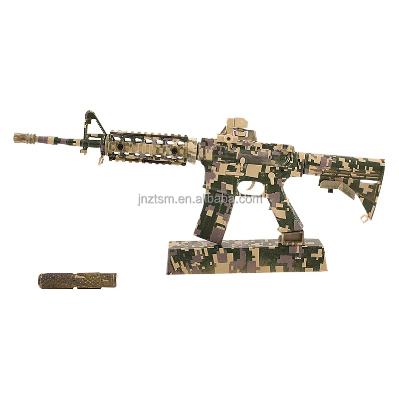 Metal Toy Gun Model AR15 18 AK Adults Realistic Shell Ejecting