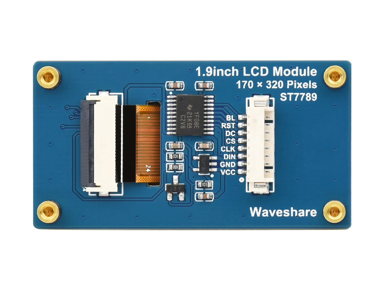 1.9-inch SPI Interface IPS Display Screen 170x320 Suitable for Arduino ...