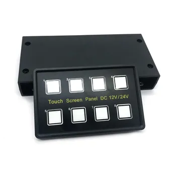 8 Channel Touch Switch Panel & Relays 12v - Buy 12v Touch Switch Panel ...