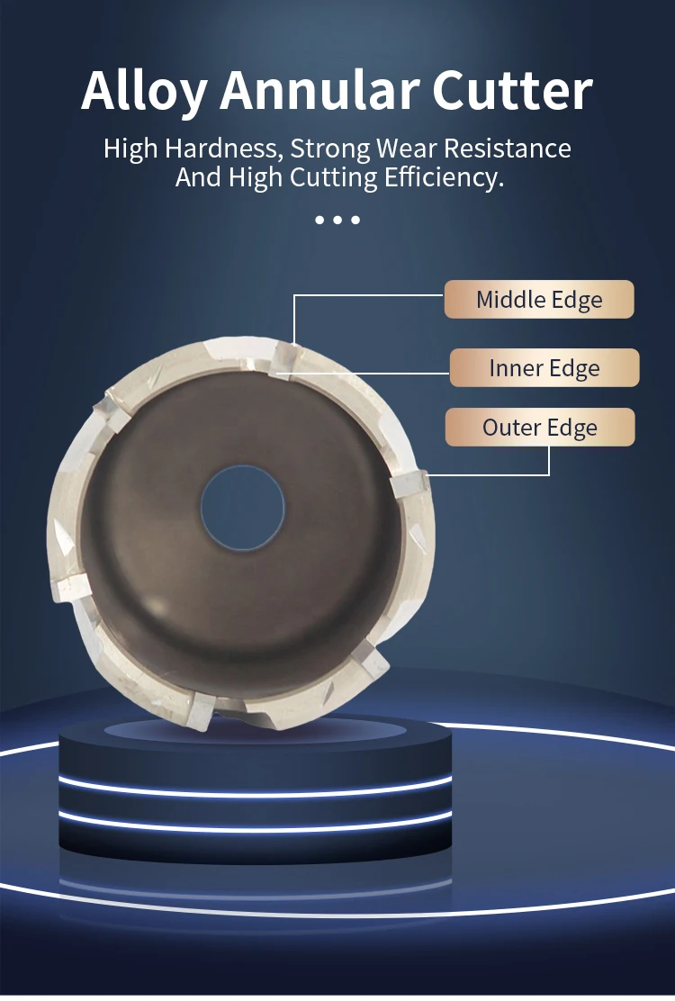 Factory Oem Odm Annular Cutter Insert Tct Annular Cutter Dia 65mm ...