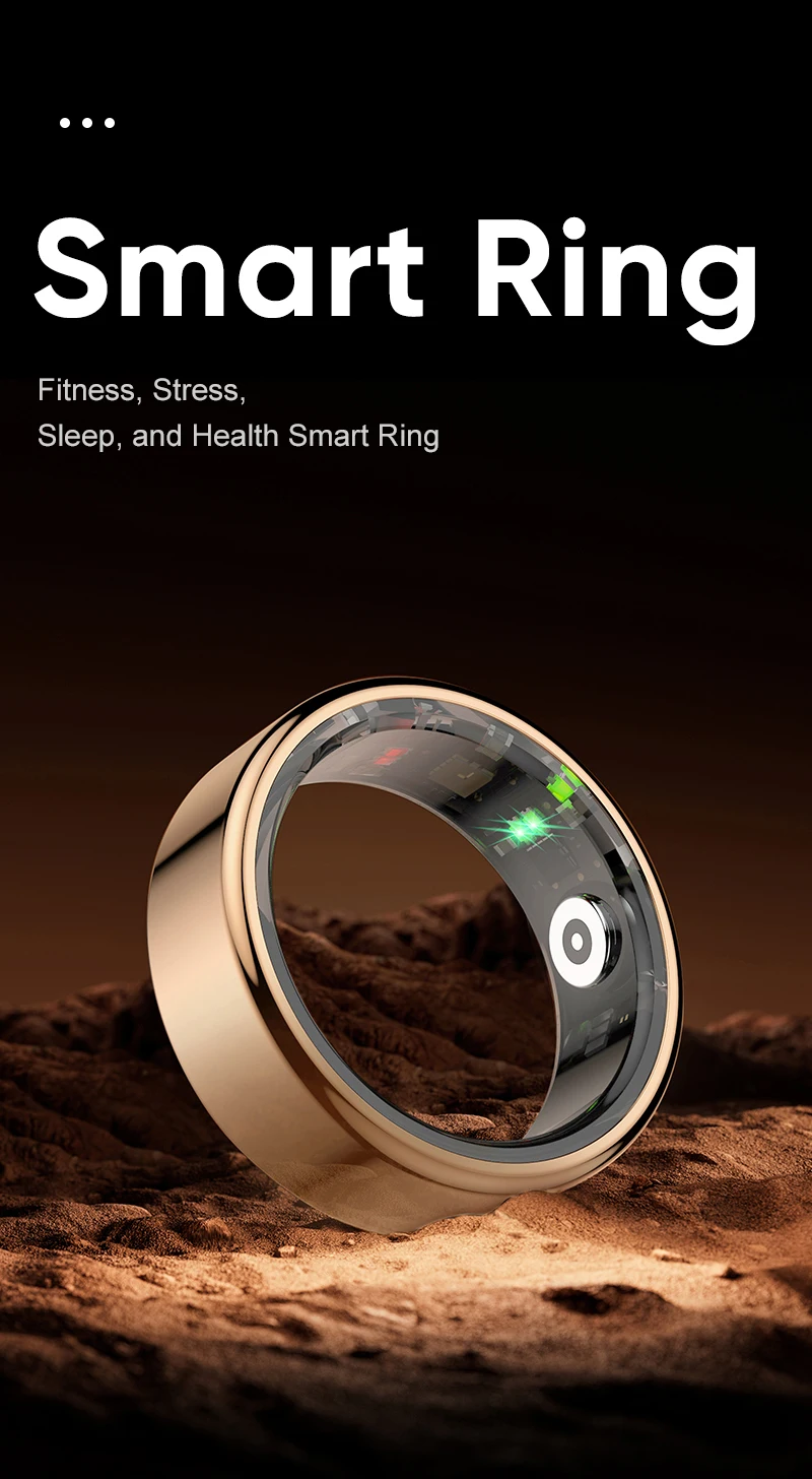 R02 Smart Ring - IP68 Waterproof Health Tracker