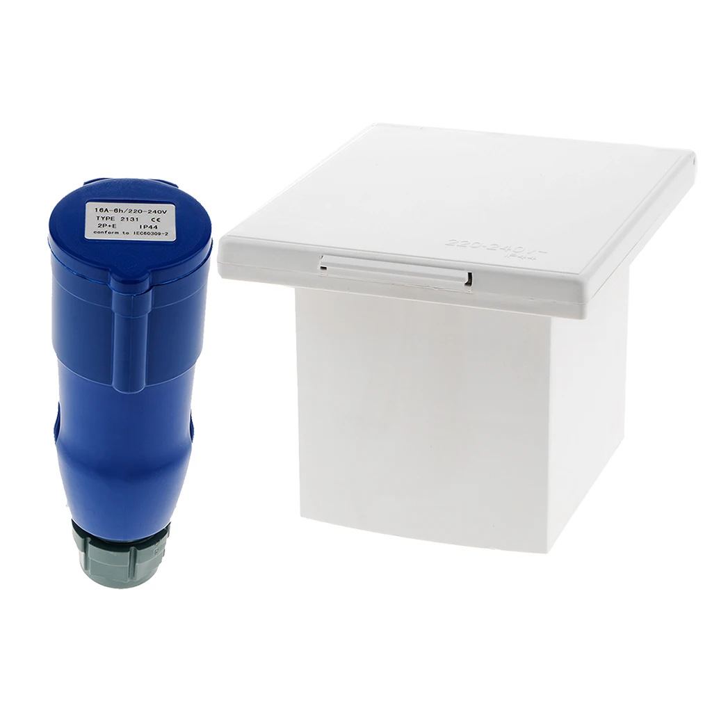 TYTXRV OEM 240V 16 AMP RV Power Plug Twist Lock Inlet