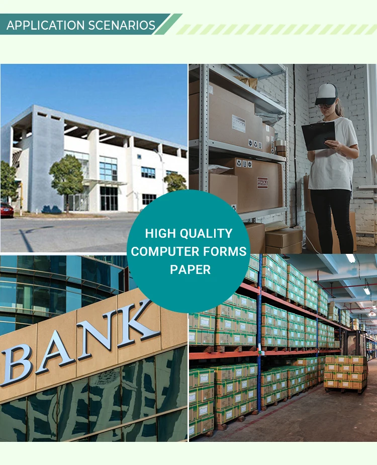 Continuous Computer Forms Carbonless Paper 1/2/3/4plys 9 .5''x5.5''/11 ...